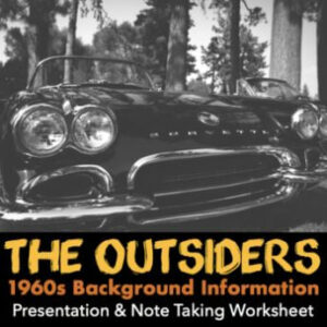 24 Lesson Plans For Teaching The Outsiders | Entire Novel Study